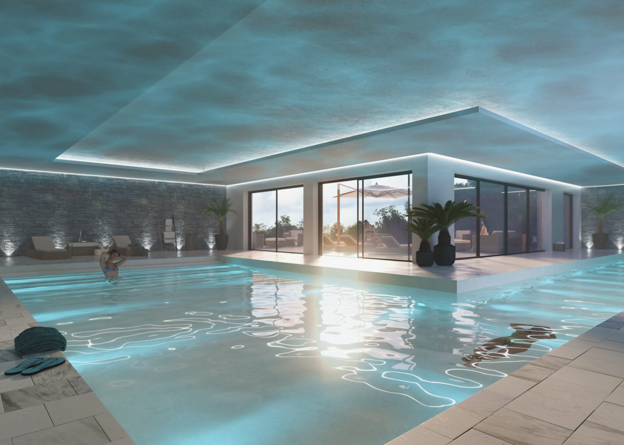 Ferndown House - Scene